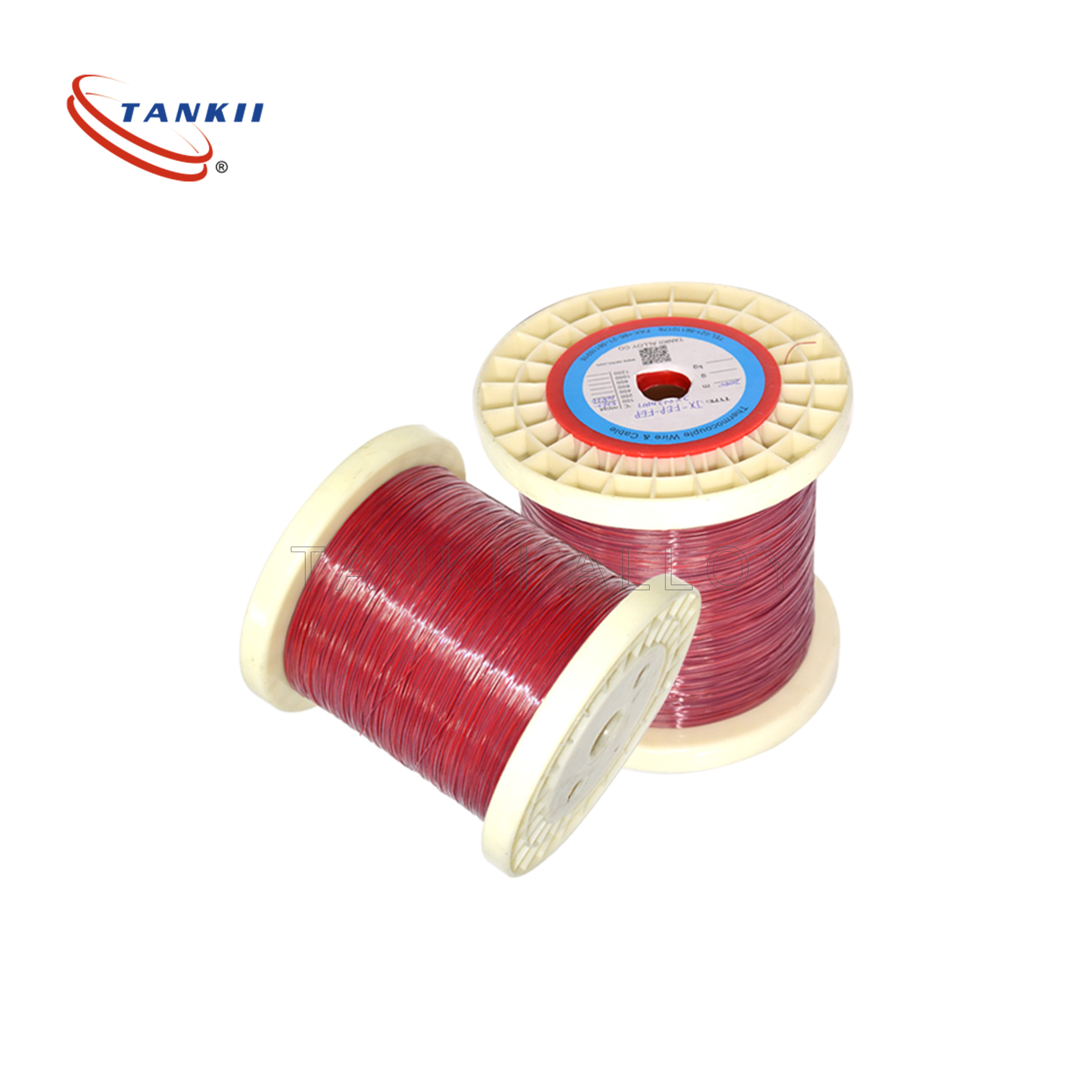 China Type K Thermocouple fiberglass Twisted Pair 2-Core Unscreened Cable, 100m Manufacture and ...